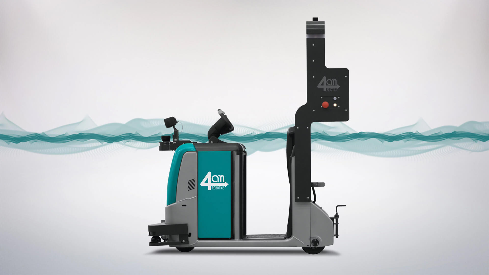 ATi-M - Autonomous Tugger Train Indoor Medium | 4am Robotics